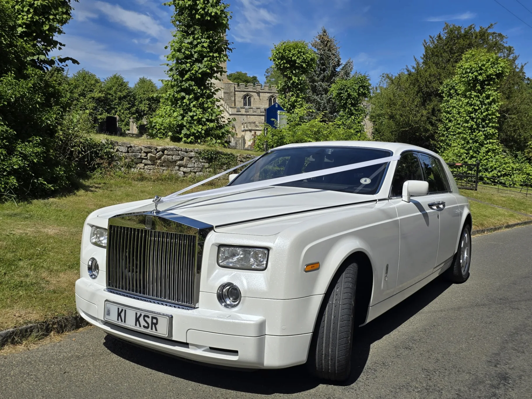 Phantom Hire Sanderstead | Rolls-Royce Hire | White 7